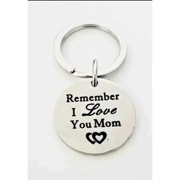 Undefined | Accessories | Remember I Love You Mom Keychain | Poshmark